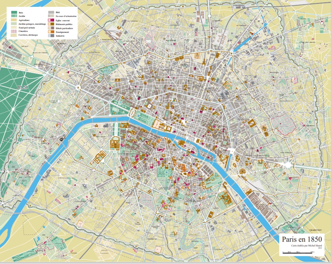 Paris des années 1850-1880 - Lozériens de Paris